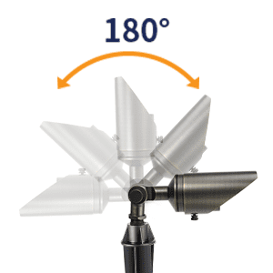 Outdoor Brass 12V Mini Landscape Spotlight | Uplight - Gardenreet ...