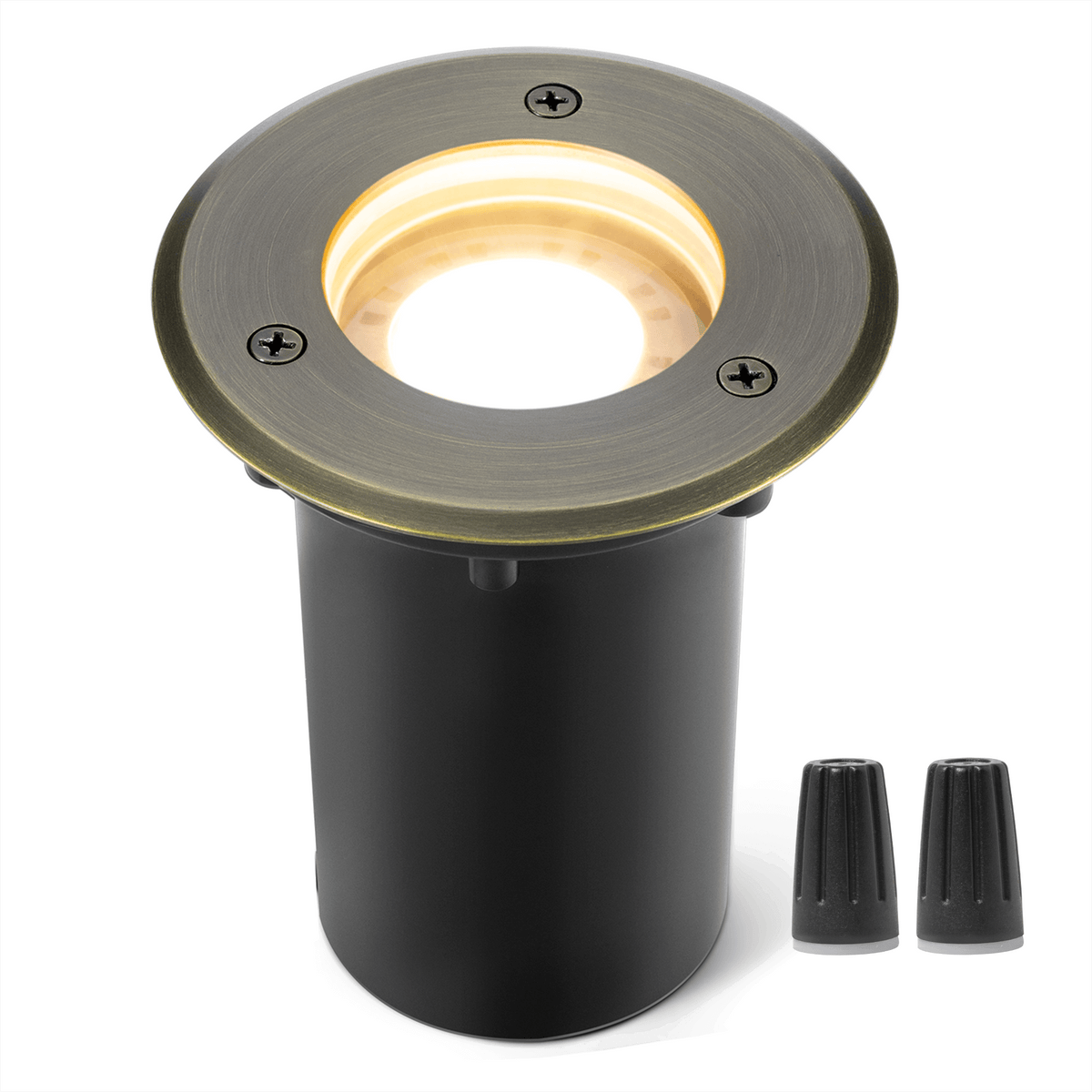 Brass Outdoor Landscape In Ground Well Lights – Gardenreet Lighting